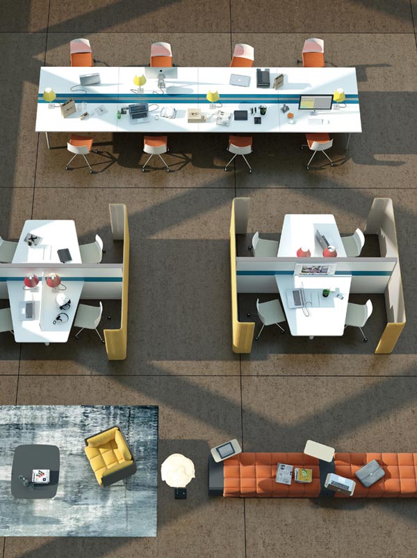 Le flex office et les bureaux professionnels — Global Concept