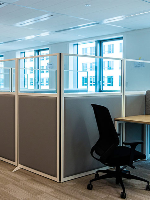 Les séparations d'espaces pour vos bureaux — Global Concept
